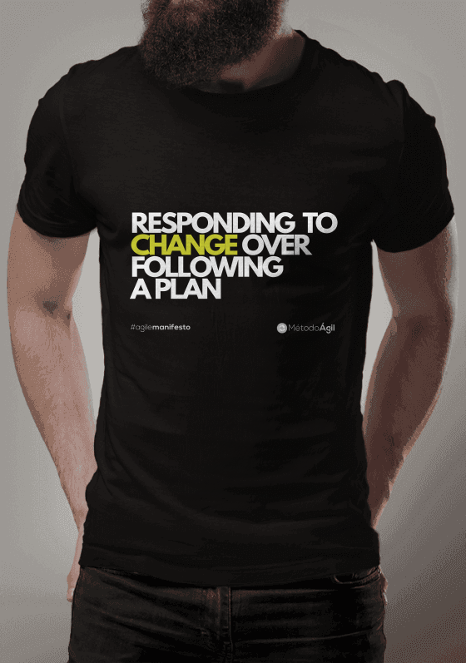 T-SHIRT PRIME Responding to Change over following a plan # ... T-SHIRT PRIME Responding to Change over following a plan # ...